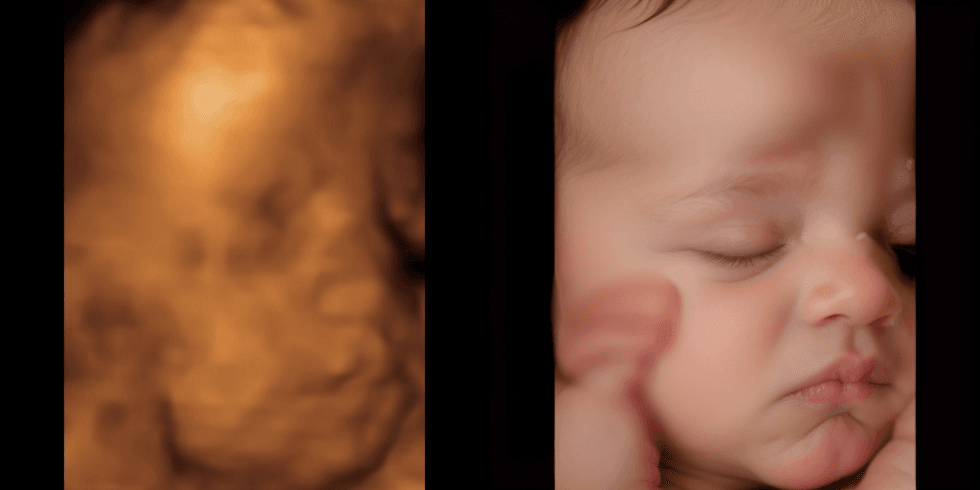 Diferencias entre ecografías 2D, 3D, 4D, 5D o Hiperreal: Diferencia
